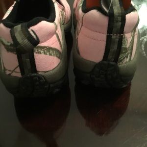 Merrell | Shoes | Morrell Cushion Dual Density Pink Walking Shoes ...